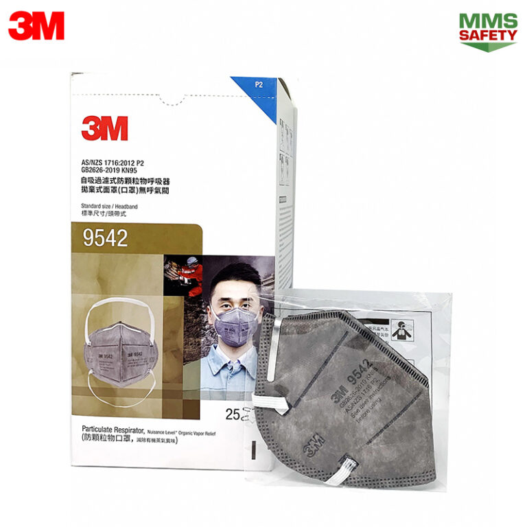 3M : 9542 หน้ากากคาร์บอน คล้องศีรษะ (1 กล่อง) - MMS Safety Online ...